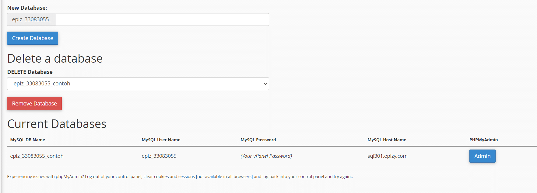 Tutorial Menghubungkan Database Ke Website Dengan Menggunakan Infinity Free | Copaster