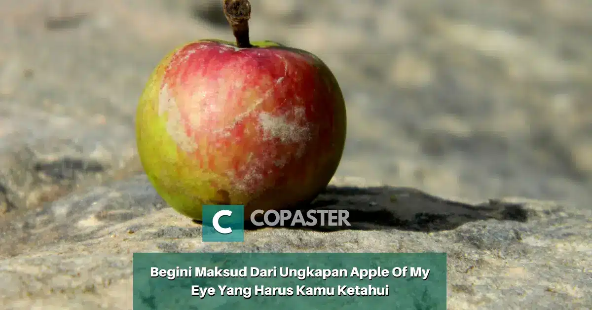 Begini Maksud Dari Ungkapan Apple Of My Eye Yang Harus Kamu Ketahui | Copaster