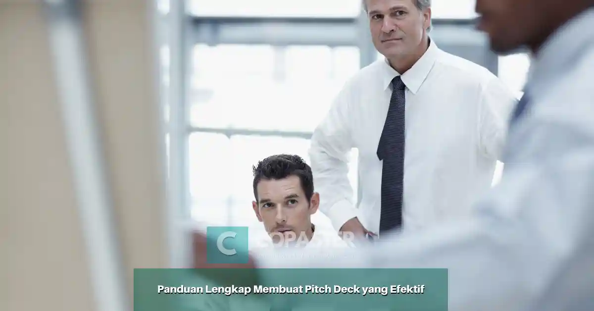 Panduan Lengkap Membuat Pitch Deck yang Efektif | Copaster