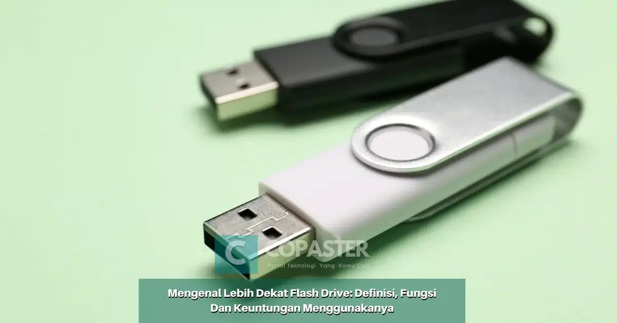 Mengenal Lebih Dekat Flash Drive: Definisi, Fungsi Dan Keuntungan ...